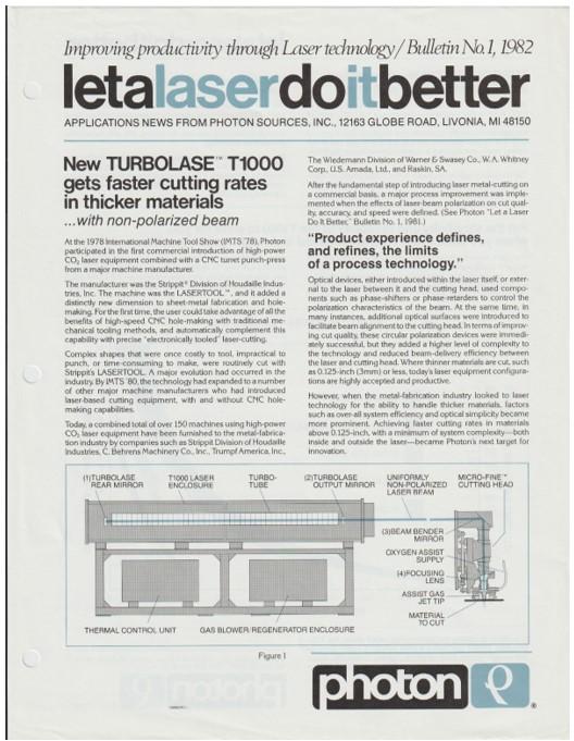 A brief history of lasers in metal fabricating, Part 1