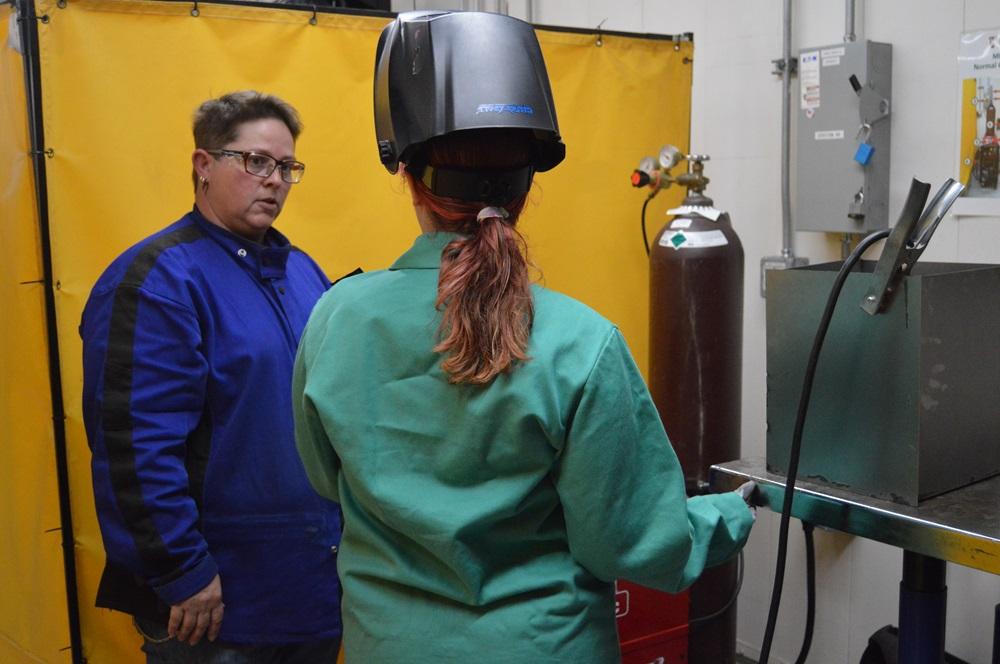 A summer vacation spent welding