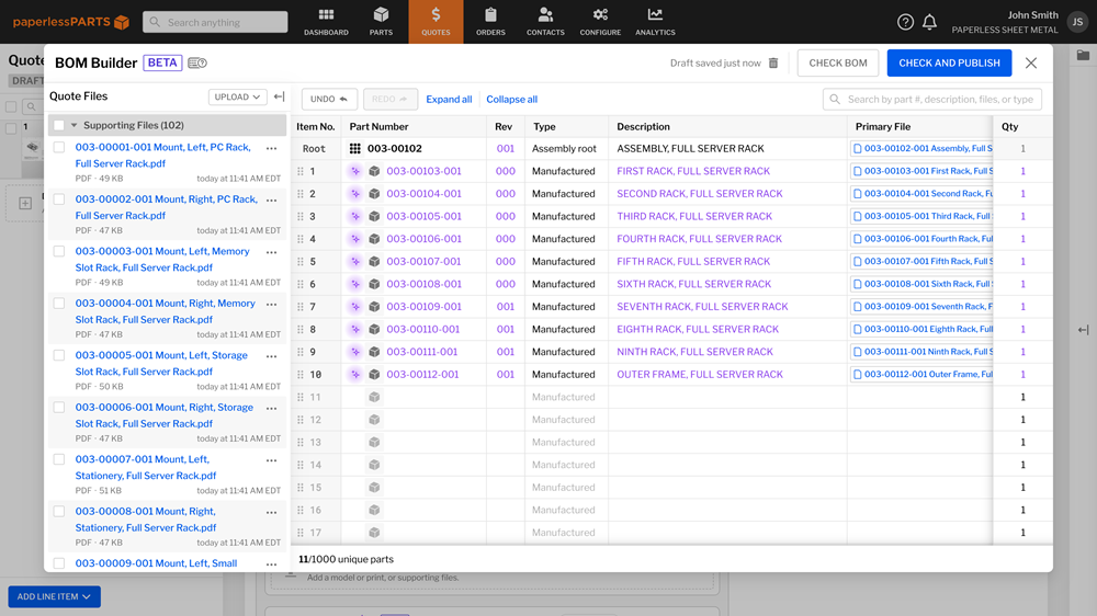 AI-powered software helps accelerate quoting of complex assemblies