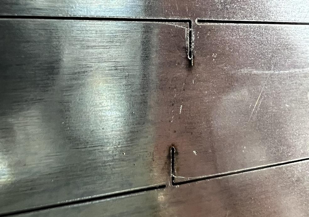 How microtabbing holds fabricator's blanking operation together