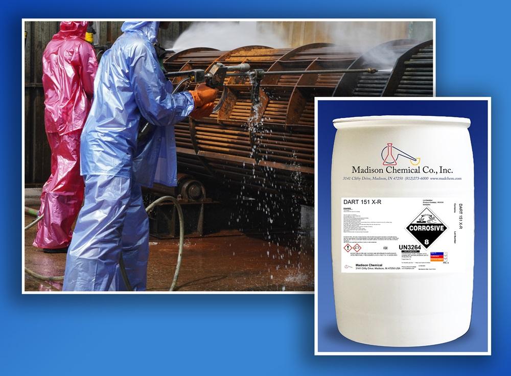 Cleaner removes rust, scale, mineral deposits from manufacturing equipment