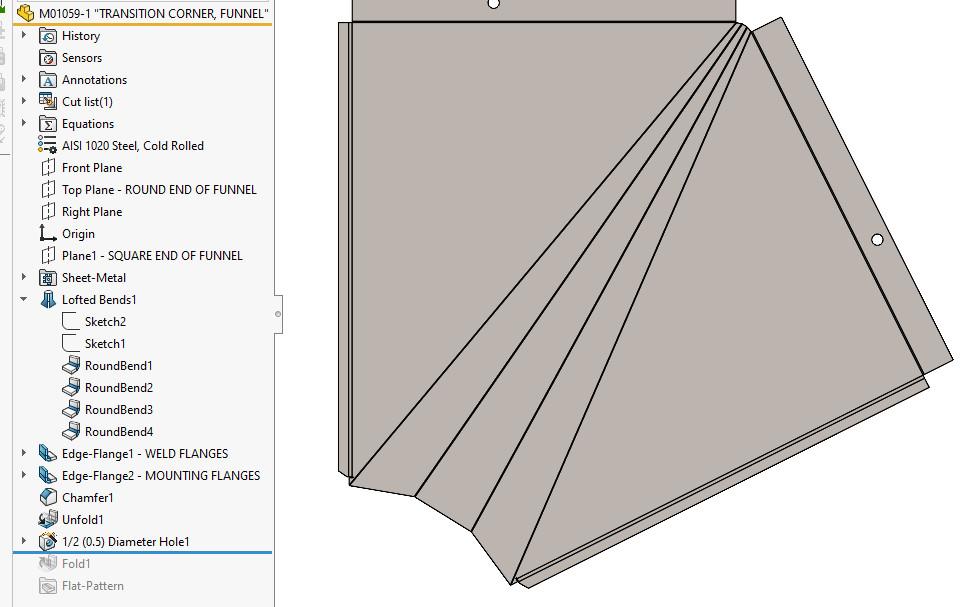 Design tips for transitioning duct work from square to round