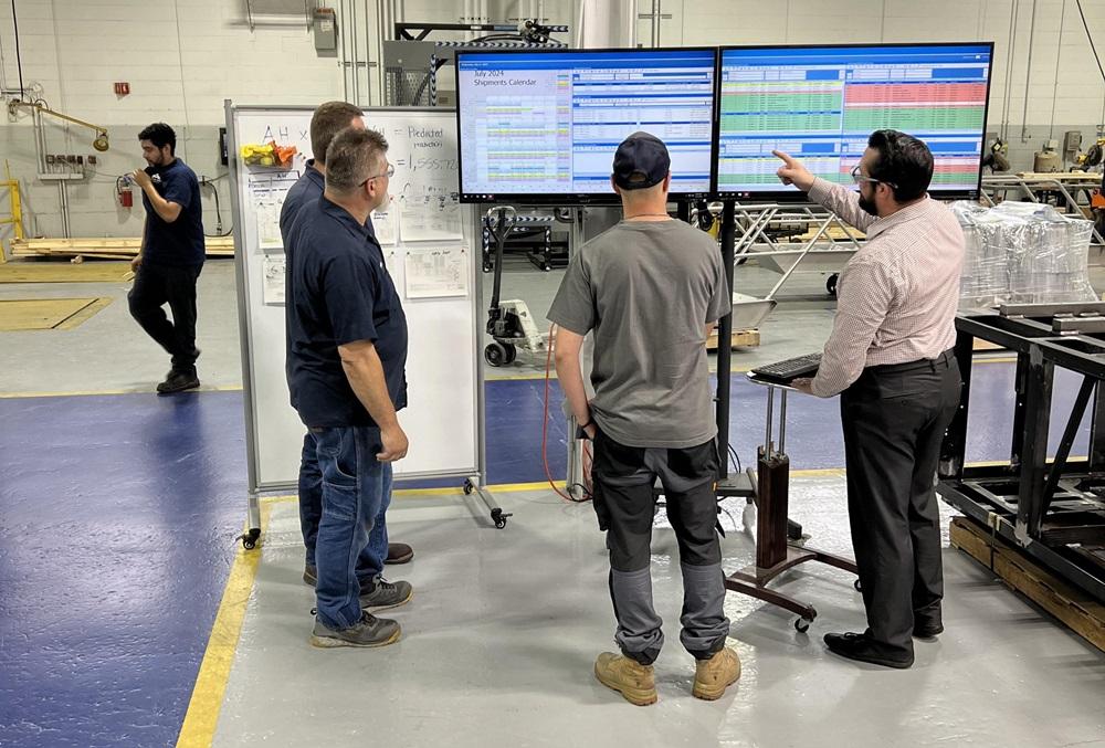 Dynamic scheduling in very high-mix metal manufacturing