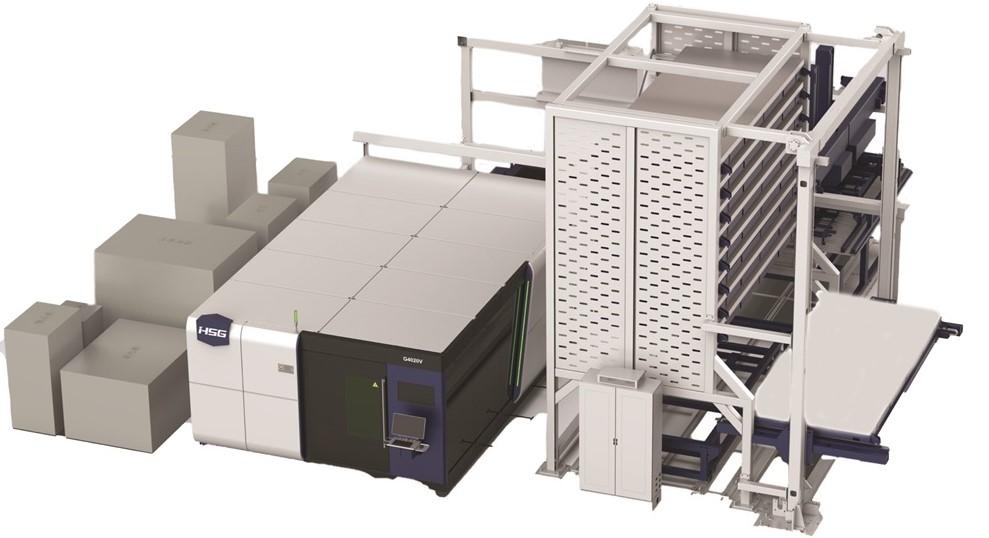 Fiber laser cutting system delivers medium-thick plate cutting efficiency