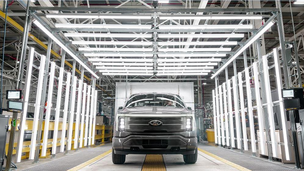 Ford begins production of F-150 Lightning