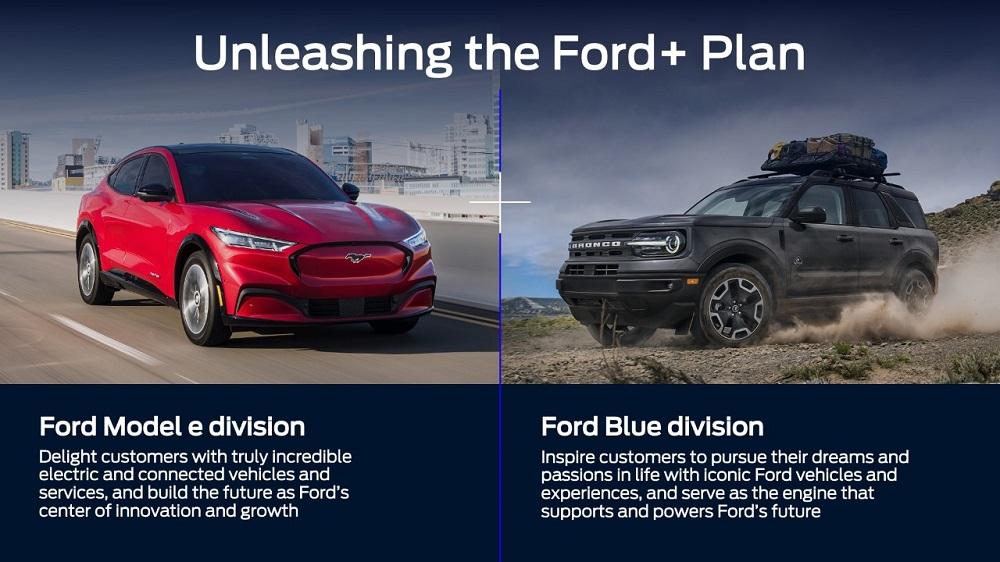 Ford forms distinct auto units to scale EVs