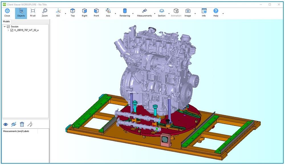 Hexagon’s WorkXplore CAD viewer allows simplified assembly highlighting