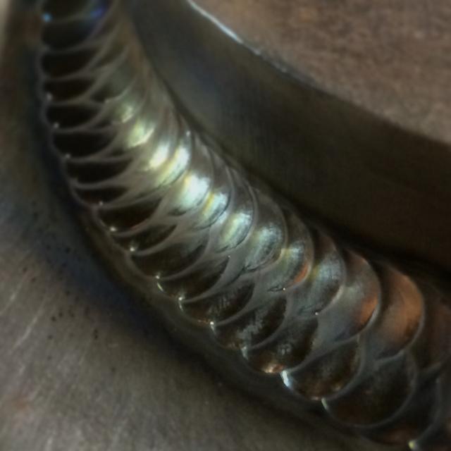 How to make TIG welding weave patterns