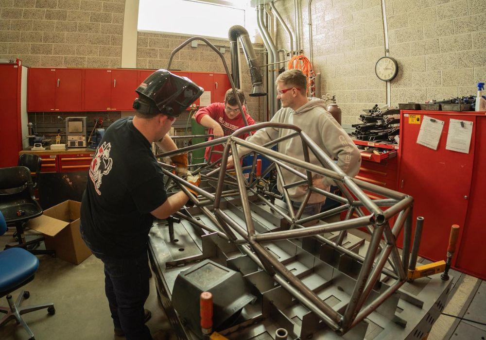 Designing and building a Formula SAE race car from scratch