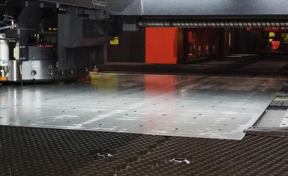 Optimizing the punch/laser cutting combination machine