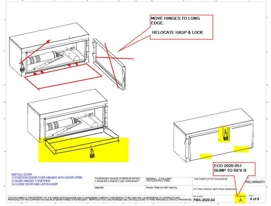 How to revise a complex CAD model