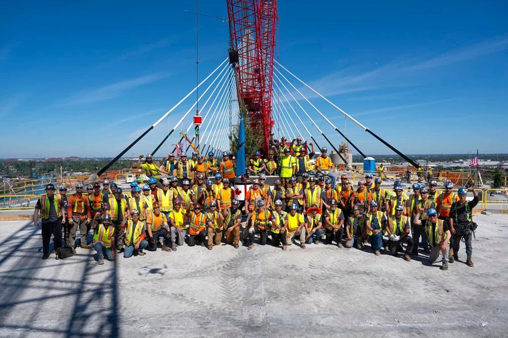 Ironworkers create legacy building the Gordie Howe International Bridge