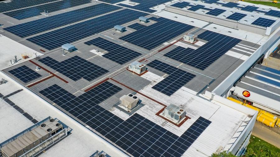 Kaeser Compressors installs solar systems at Virginia facilities