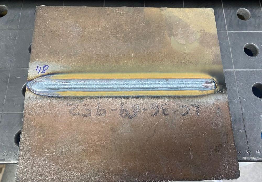 Laser proves effective in the welding of thick steel sections