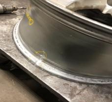 Learning to repair a cast-aluminum rim