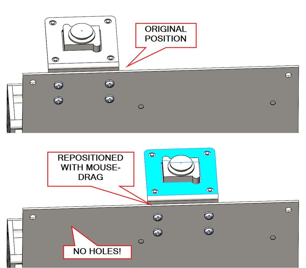 Linear versus sketched patterns for real-time demonstration
