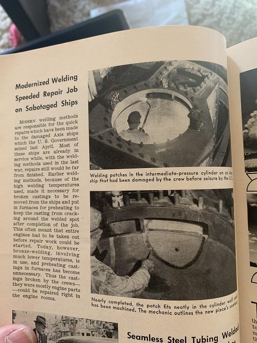 Metal fabrication in the World War II era