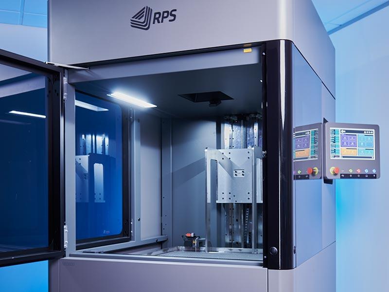 NEO800 from RPS employs stereolithography to produce large parts