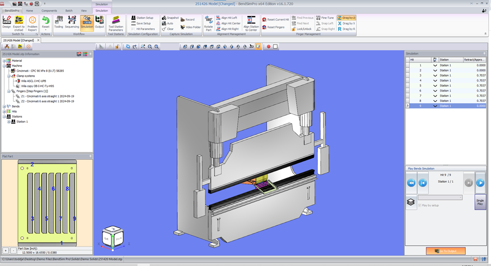 Not programming press brakes offline yet?