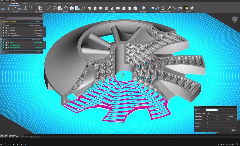 nTop Platform 2.0 from nTopology delivers computational modeling