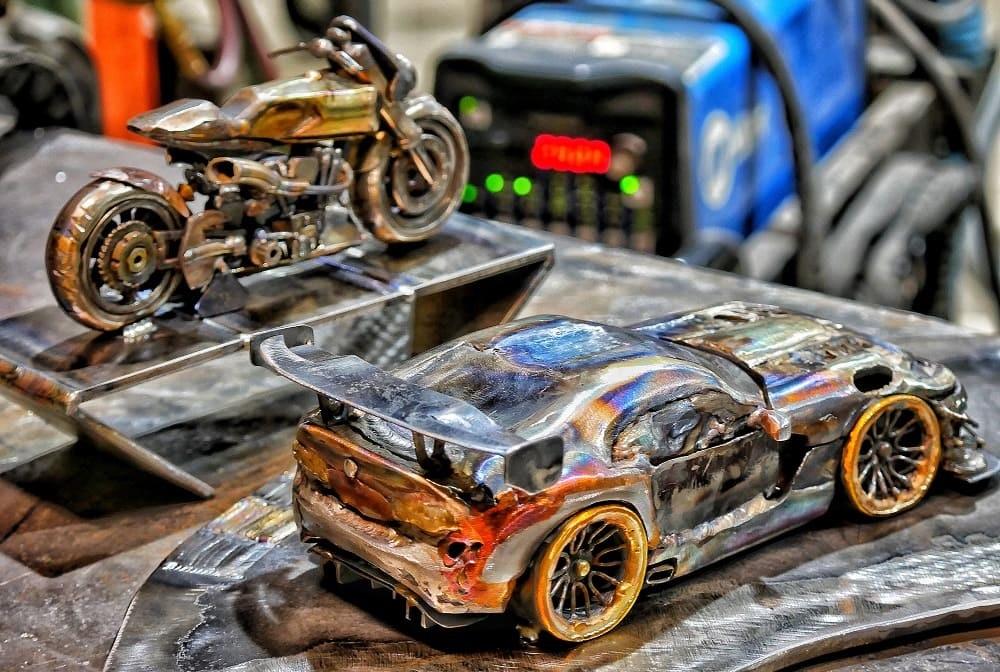 Rediscovering a passion for fabricating metal art sculptures