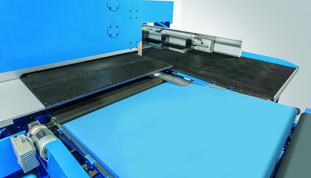 Sheet metal design for the punch/shear machine