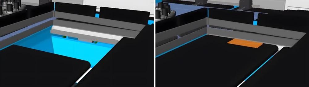 Sheet metal design for the punch/shear machine