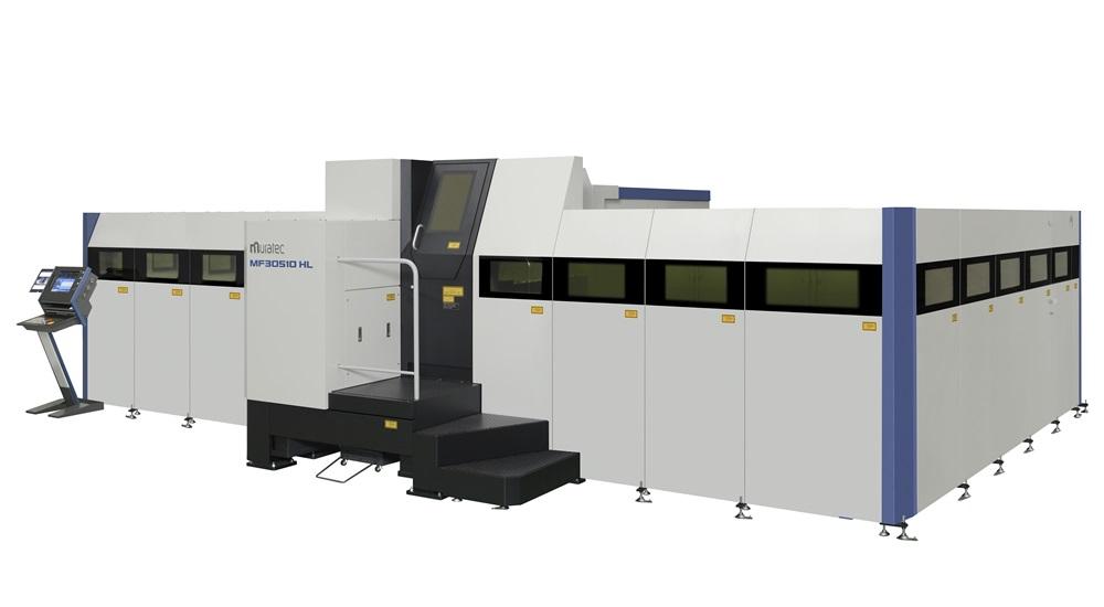 System integrates large-size turret punching and laser cutting into ...