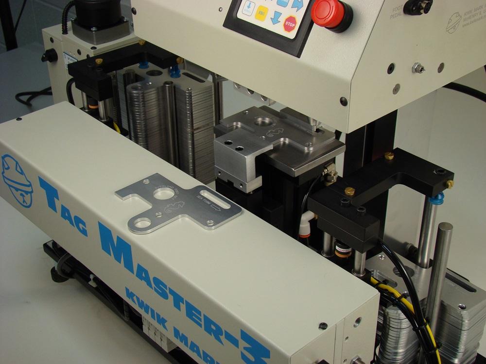 Tag marking system’s top-feed design helps ensure smooth processing