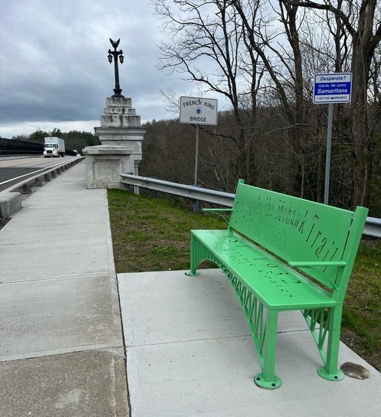 Teen welder builds bench honoring Massachusetts bridge