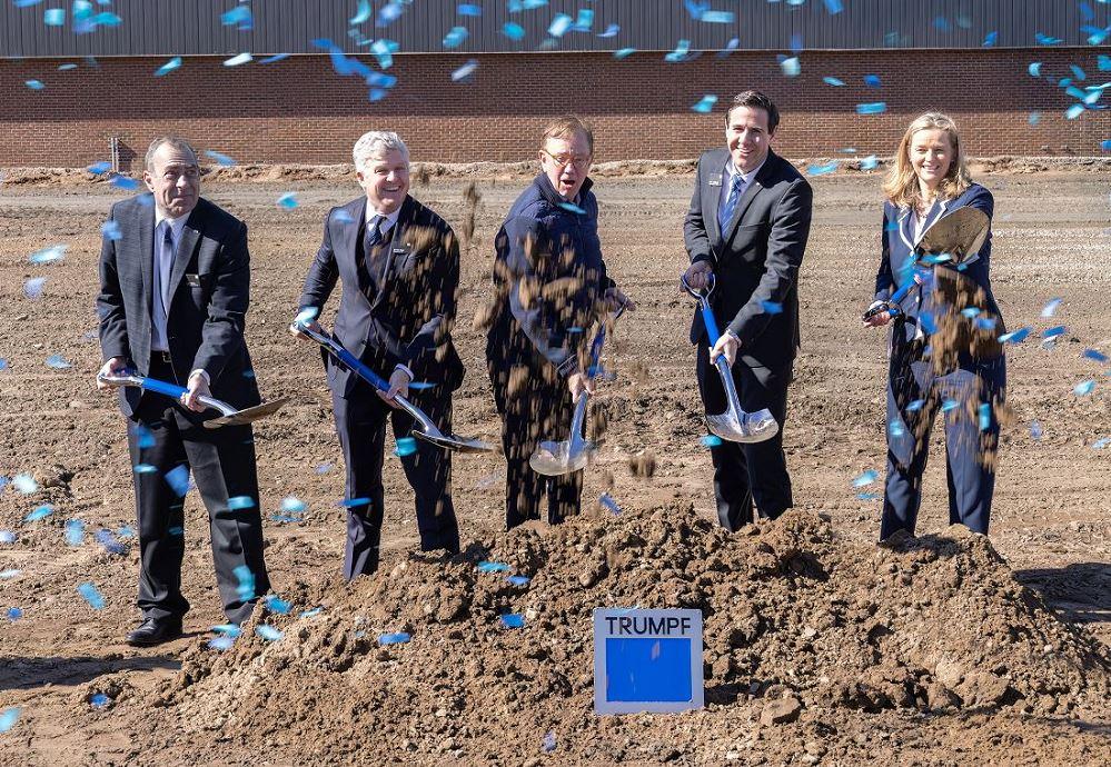 TRUMPF Inc. breaks ground on Smart Factory production expansion