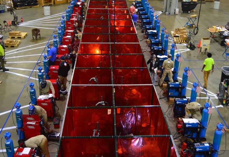 Welding competitions at SkillsUSA Championships serve as a family reunion