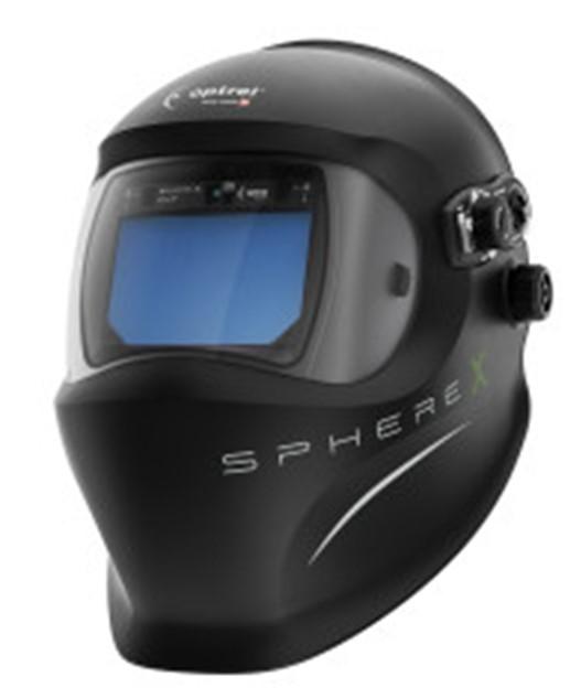 Welding helmet offers increased visibility