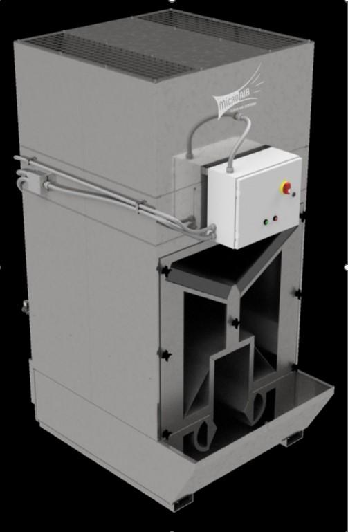 Wet dust collectors reduce risk of fire from combustible dust