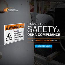 Signage for SafetyandOSHA Compliance