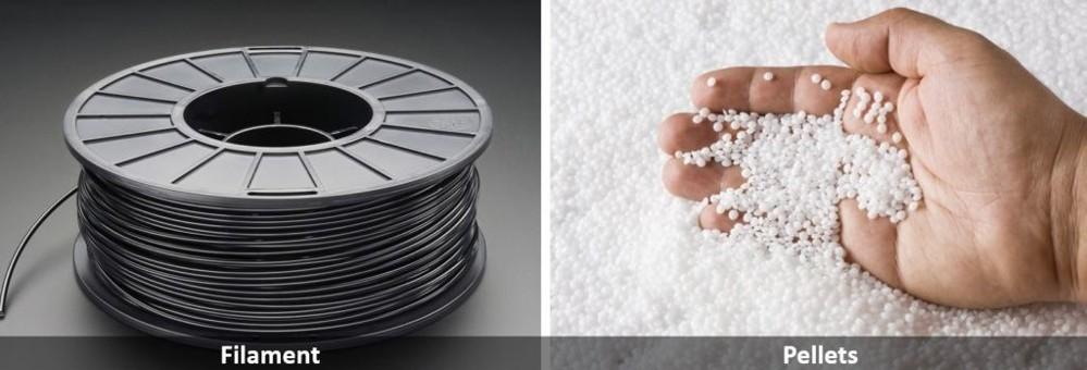 Squeeze play: pellet vs. filament 3D printing